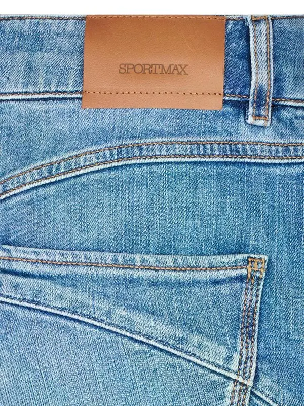 Sportmax Washed Slim-fit Jeans