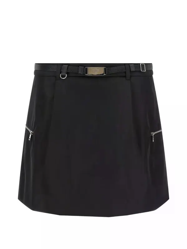 Prada Re-nylon Mini Skirt - Black