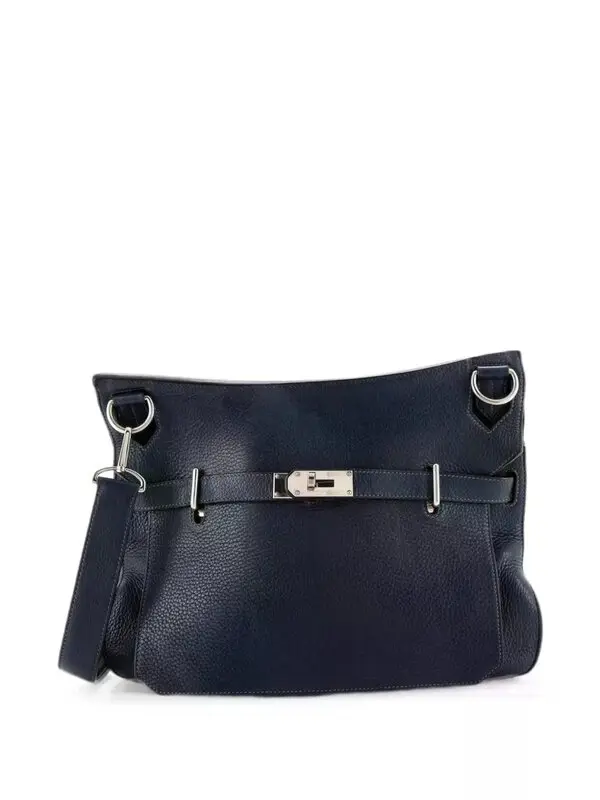 Hermès Jypsiere Bag Clemence 34 - Blue