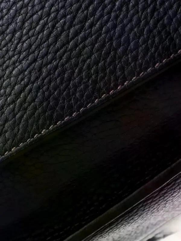 Hermès Jypsiere Bag Clemence 34 - Blue