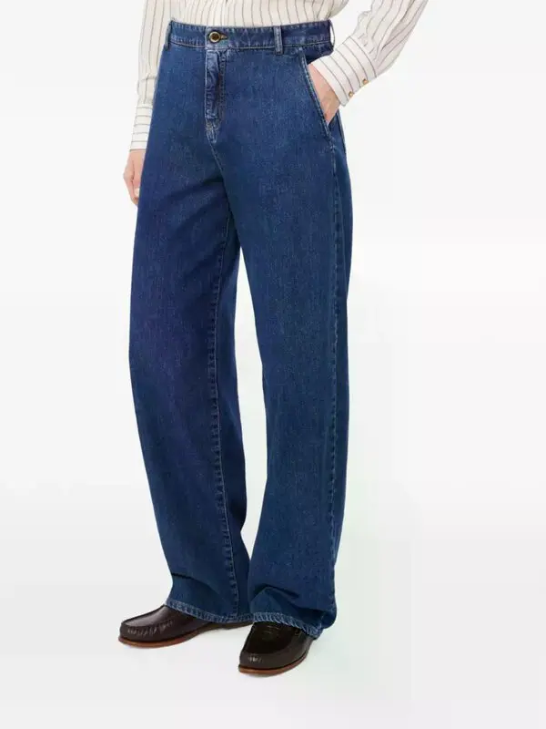 Max Mara Wide-leg Jeans - Blue