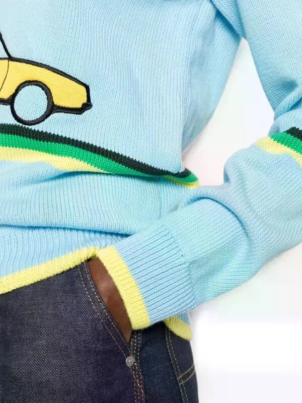 JW Anderson Car Patch Sweater