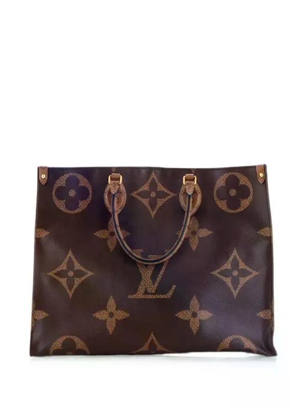 LOUIS VUITTON Onthego Reverse Monogram Giant Gm Tote Bag