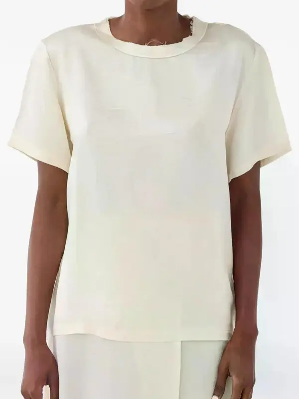 ELEH Raw-cut Blouse - Neutrals