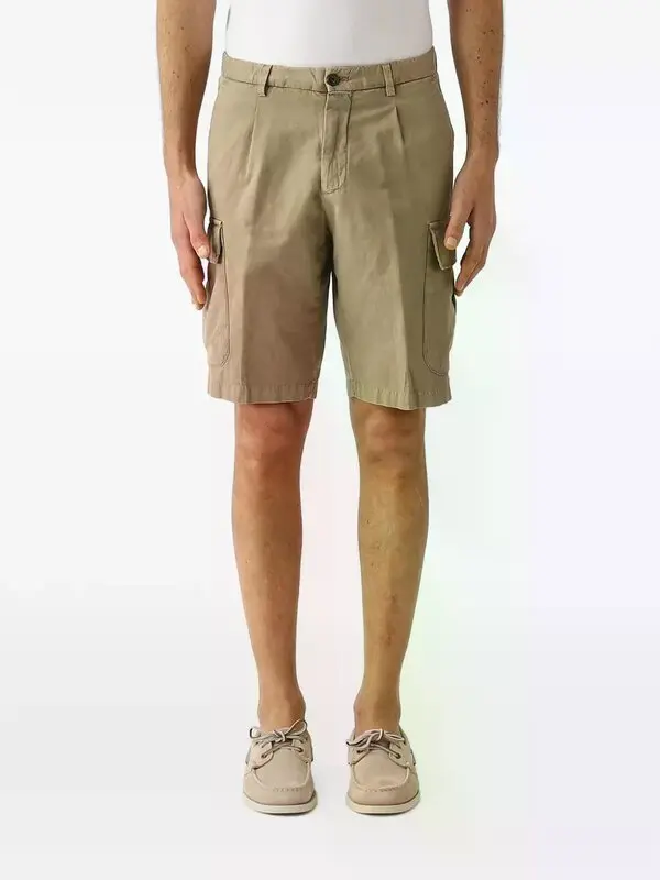 BRIGLIA 1949 Newport Cargo Shorts - Neutrals