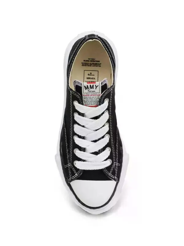 Mihara Yasuhiro Round-toe Low-top Sneakers