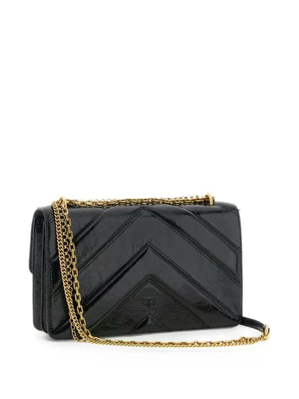 Pinko Love Shoulder Bag - Black
