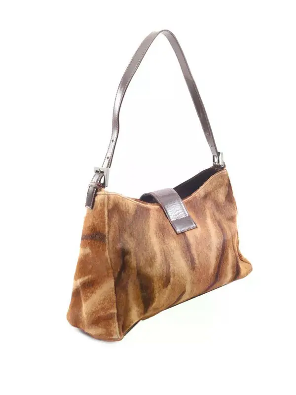 Fendi 2000-2010 Pony Hair Shoulder Bag