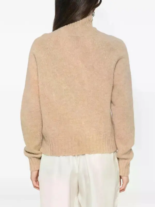JUCCA Virgin Wool Roll Neck Sweater