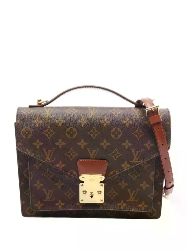 LOUIS VUITTON Monogram Monceau 28 Satchel