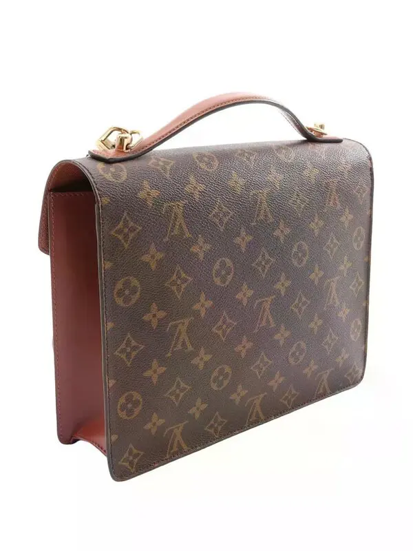 LOUIS VUITTON Monogram Monceau 28 Satchel
