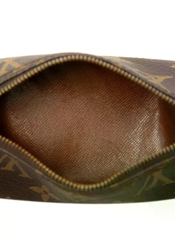 LOUIS VUITTON 1990-2010 Monogram Papillon Pochette Handbag - Brown