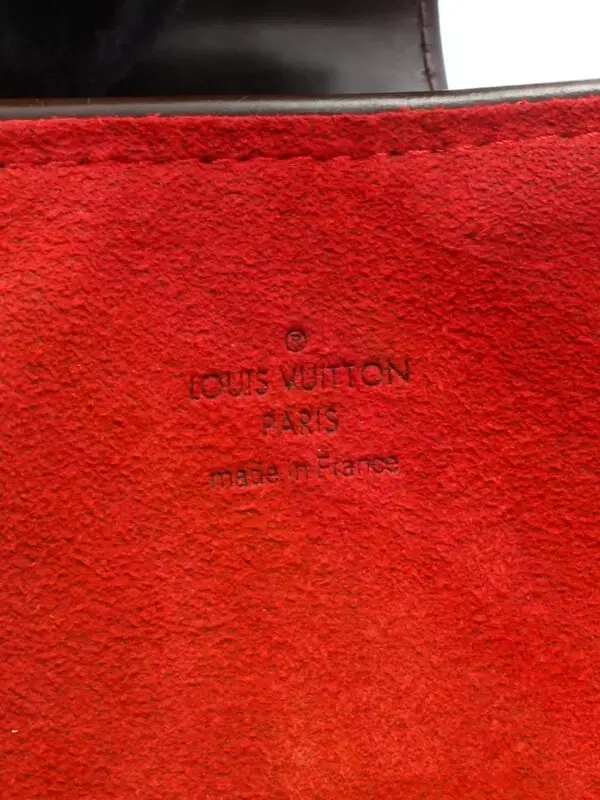 LOUIS VUITTON 2008 Damier Ebene Griet Tote Bag - Brown
