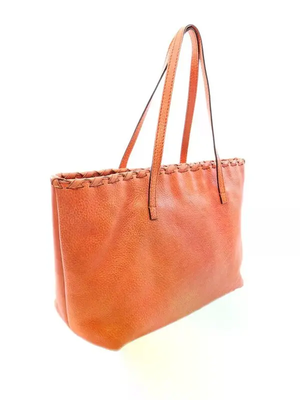 Gucci Calfskin Bamboo Tassel Tote Bag