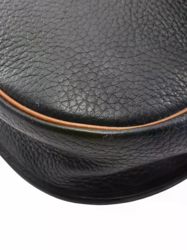 Dior 1980-1990 Leather Crossbody Bag - Black