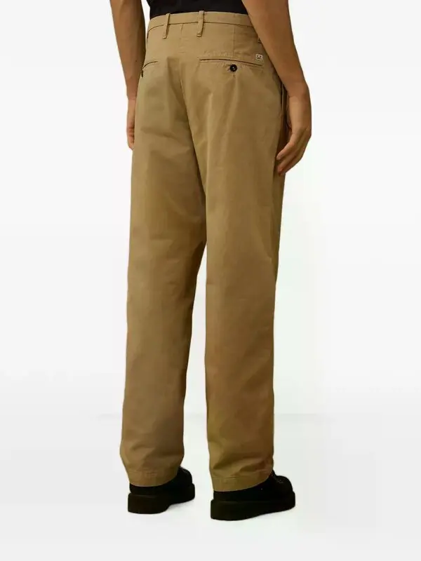 C.P. COMPANY Pleated Straight-leg Trousers