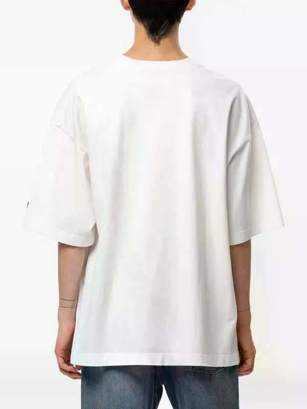 Mihara Yasuhiro Cat-printed T-shirt