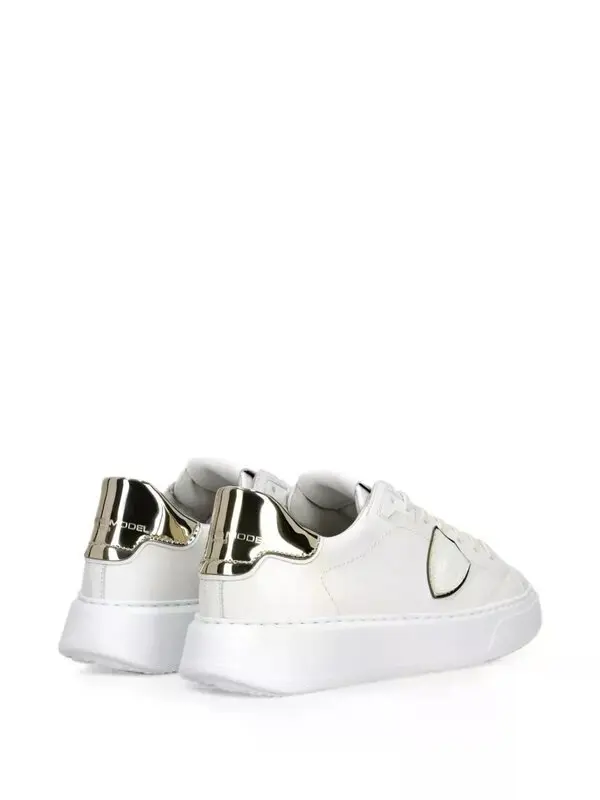Philippe Model Temple Leather Sneakers - White