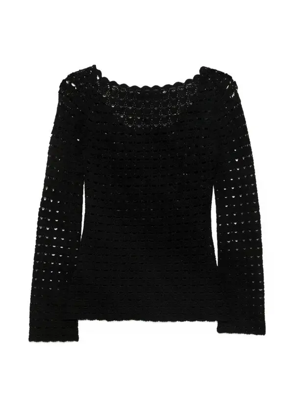 Dolce & Gabbana 2000s Crochet-knit Sweater