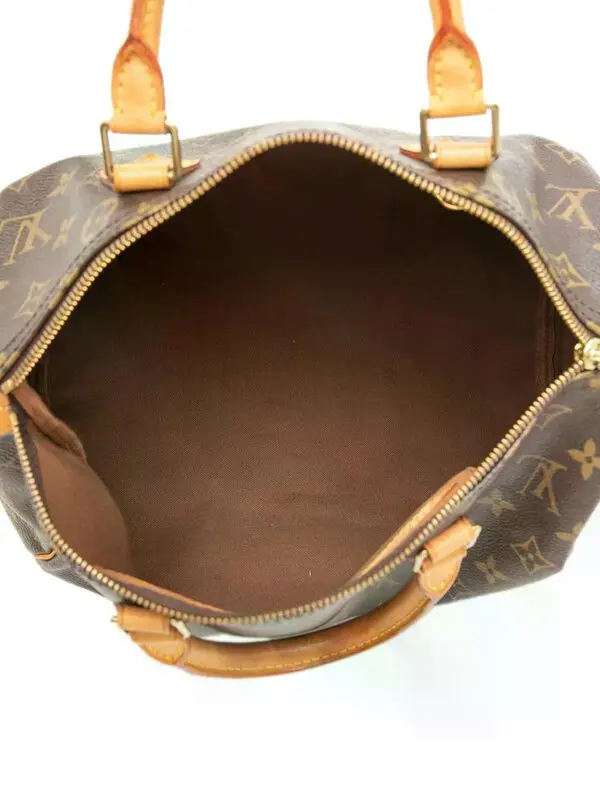 LOUIS VUITTON 2006 Monogram Speedy 30 Boston Bag - Brown