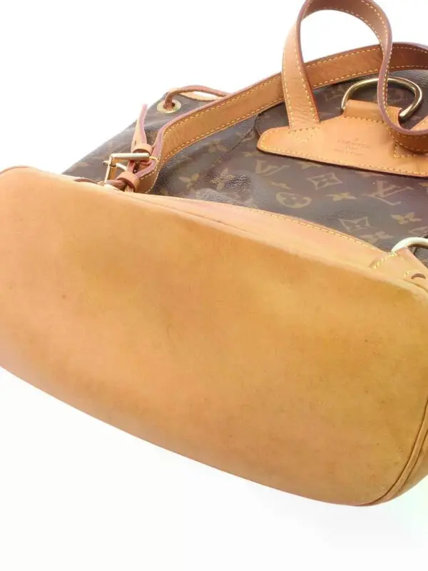 LOUIS VUITTON 2000 Monogram Mini Montsouris Backpack - Brown