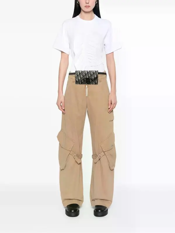 Dior Oblique Canvas Saddle Belt Bag