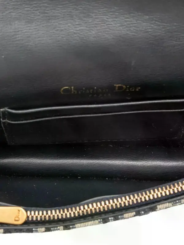 Dior Oblique Canvas Saddle Belt Bag
