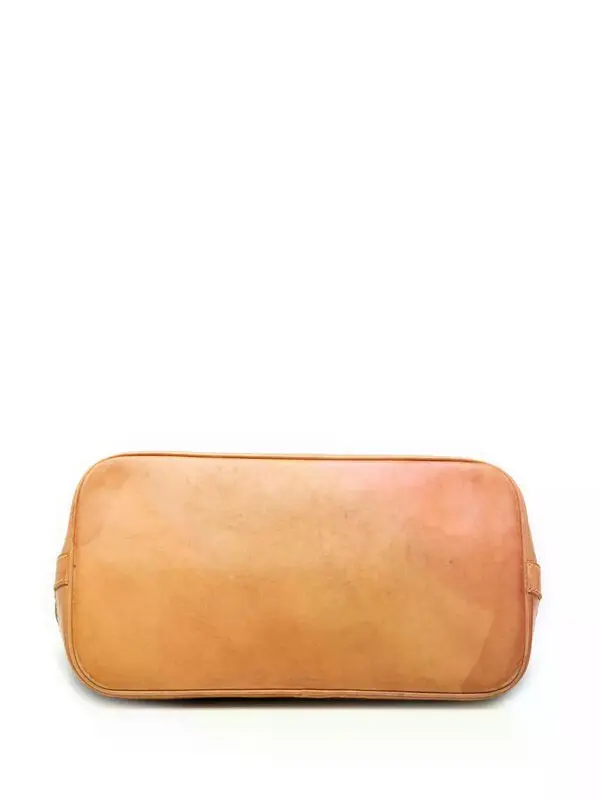 LOUIS VUITTON 1995 Monogram Alma Pm Handbag - Brown