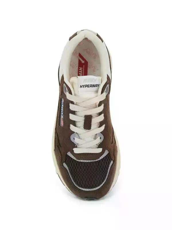 AUTRY Hyperway Suede-panelled Sneakers