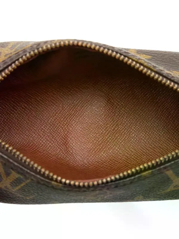 LOUIS VUITTON 1990-2010 Monogram Papillon Pochette Handbag - Brown
