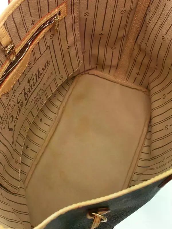 LOUIS VUITTON 2007 Monogram Neverfull Mm Tote Bag