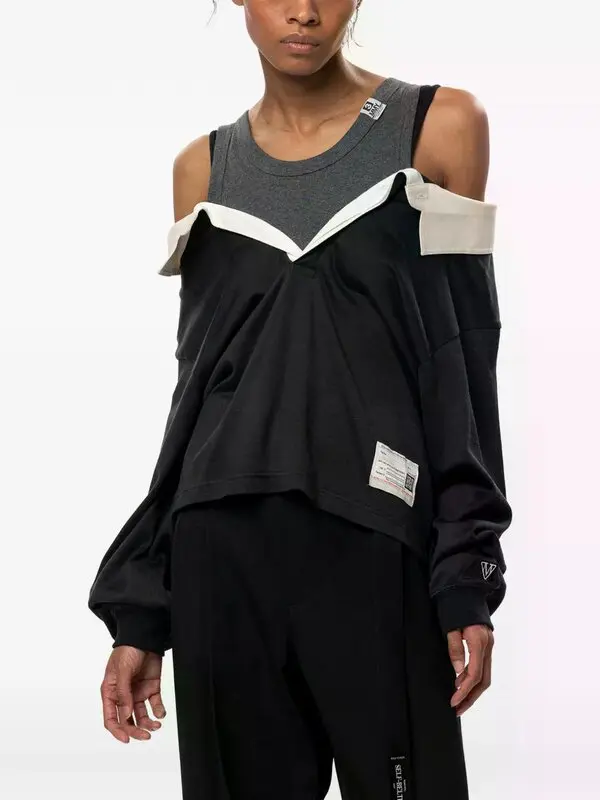 Mihara Yasuhiro Triple-layered Rugby Shirt