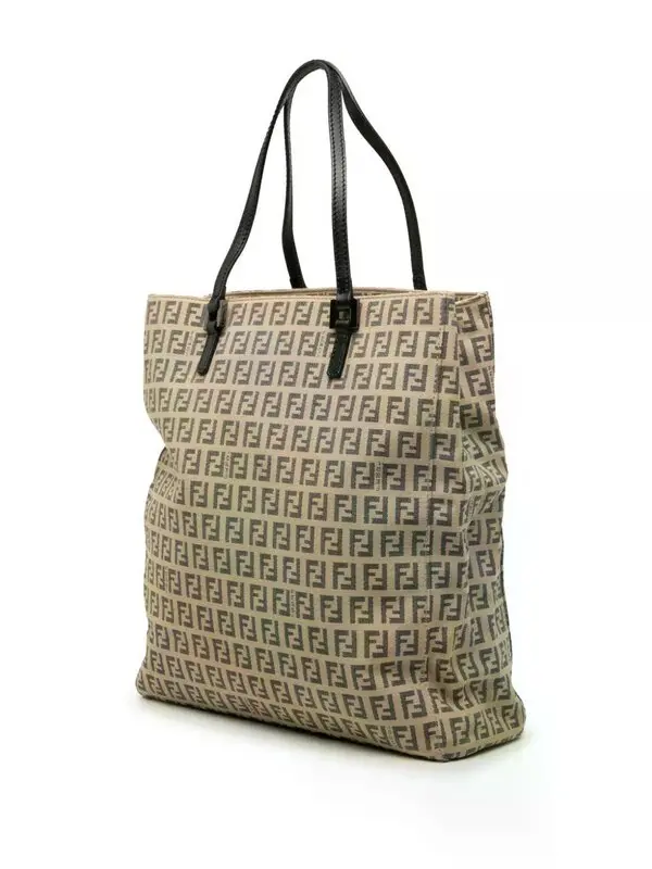 Fendi Zucchino Canvas Tote Bag