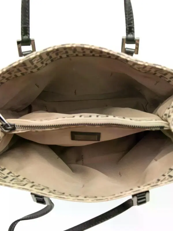 Fendi Zucchino Canvas Tote Bag