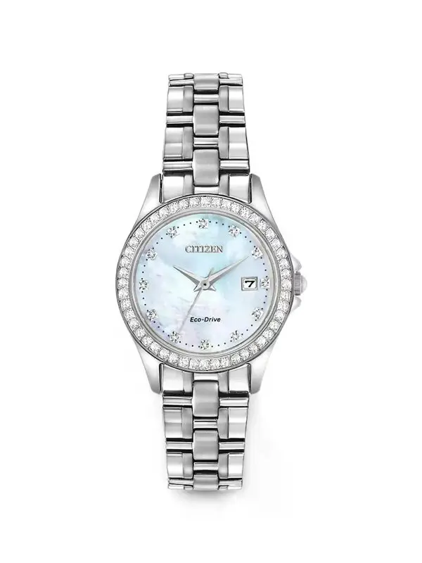 Citizen Silhouette 28mm Watch Set - Blue