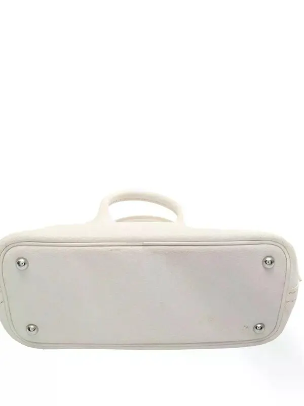 Hermès 2019 Mini Chevre Mysore Bolide 1923 Satchel - White