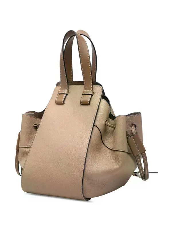 Loewe 2019 Small Grained Calfskin Drawstring Hammock Bag Satchel