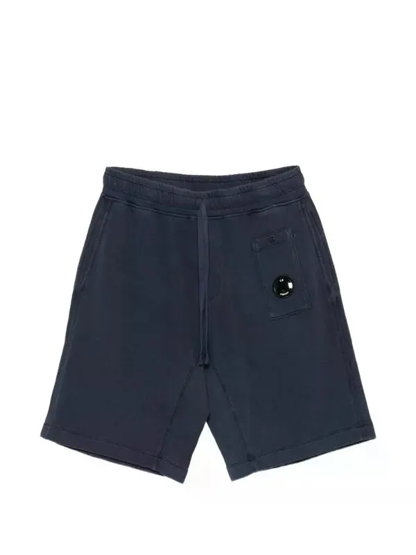 C.P. COMPANY Logo-patch Drawstring Shorts