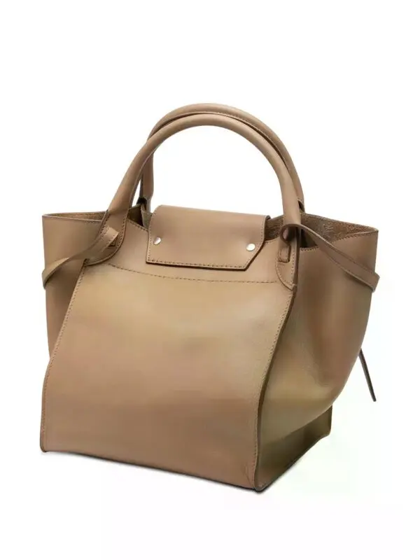 Celine 2018 Small Smooth Calfskin Big Bag Satchel - Brown