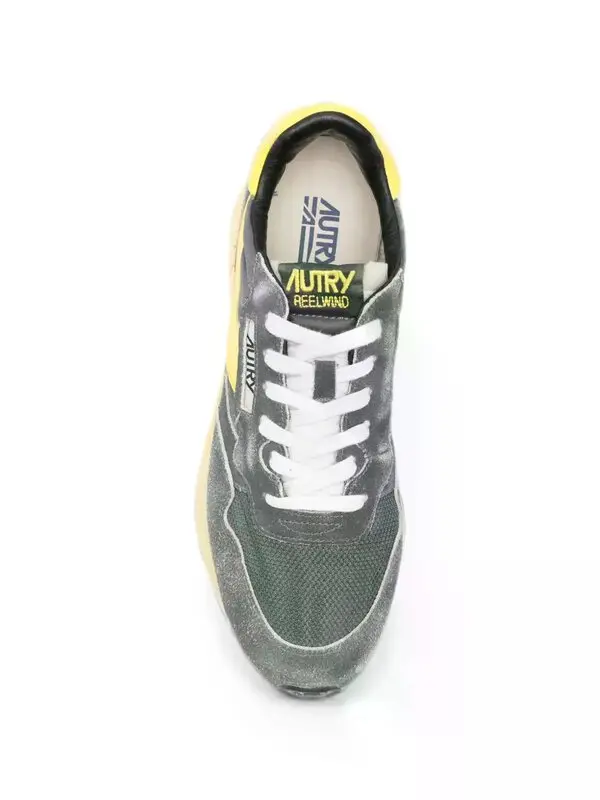 AUTRY Reelwind Suede-panel Sneakers