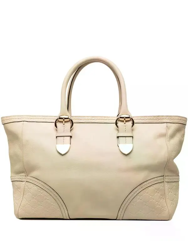 Gucci Calfskin Signoria Tote Bag