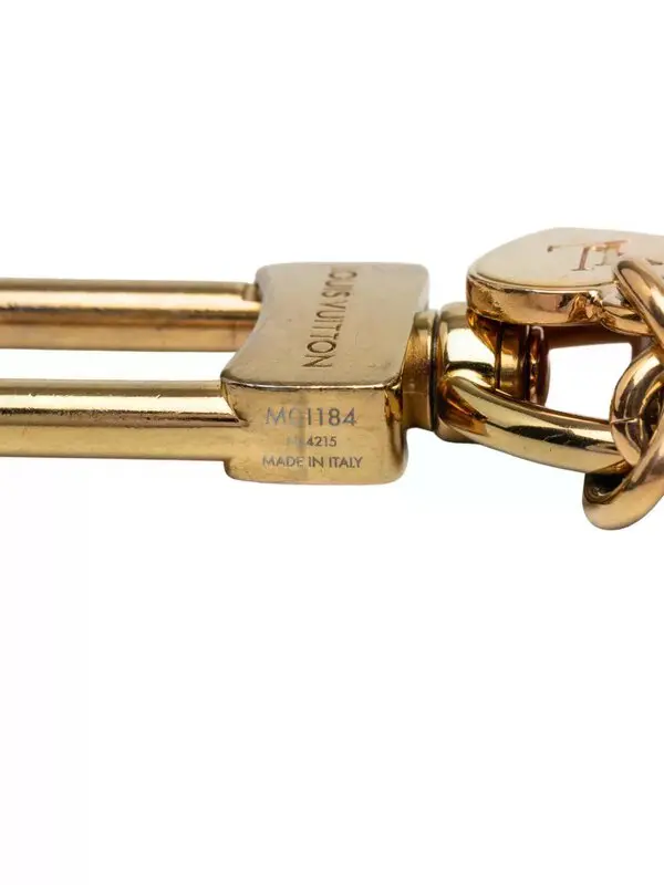 LOUIS VUITTON 2025 Monogram Cherished Tab Holder Key Chain