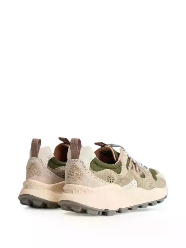 FLOWER MOUNTAIN Yamano Panelled Sneakers - Neutrals