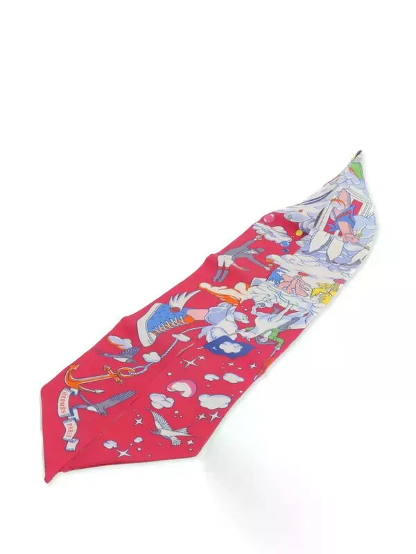 Hermès Graphic-print Scarf