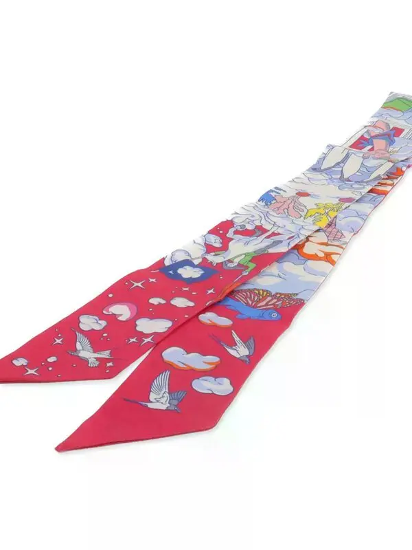 Hermès Graphic-print Scarf