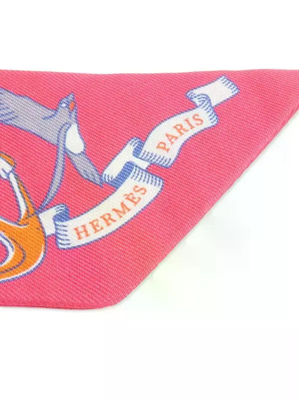 Hermès Graphic-print Scarf