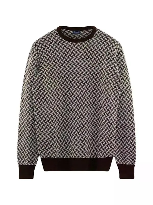 DRUMOHR Crew-neck Sweater - Brown