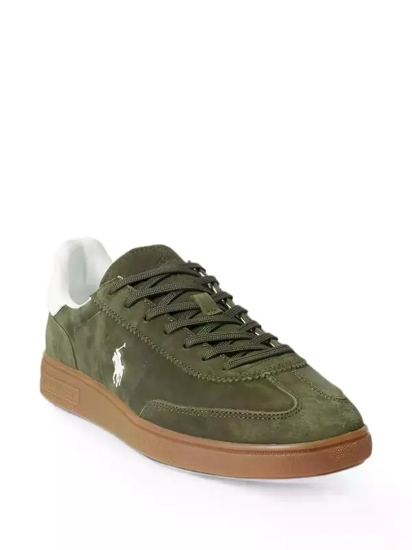 Polo Ralph Lauren Bedford Embroidered Sneakers - Green