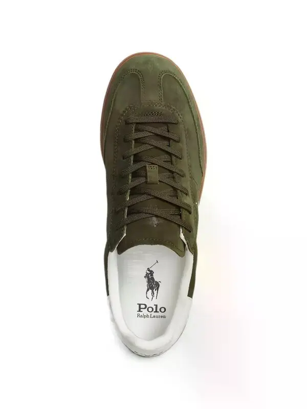 Polo Ralph Lauren Bedford Embroidered Sneakers - Green