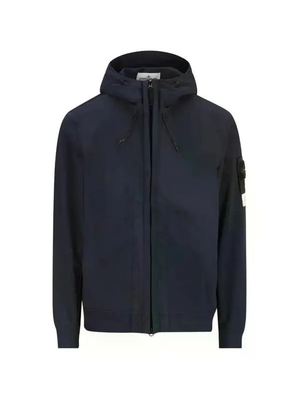 Stone Island Soft Shell-r Hooded Jacket
